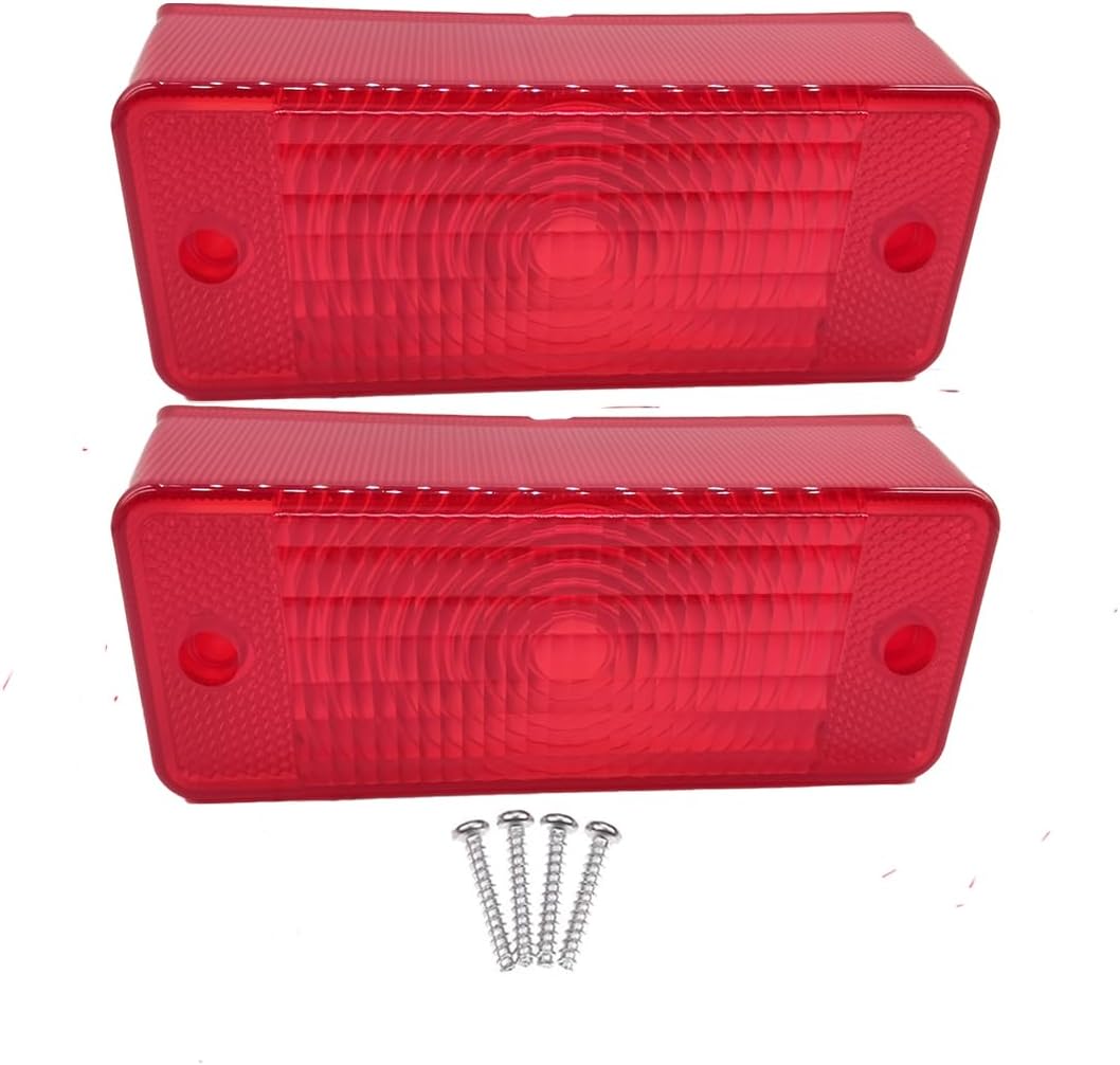Amazon.com: AGP.1978 Red Rear Tail Light Lens 6672276 ELJ50-0416 E ...