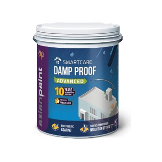 Asian Paint Damp Proof Advanced White - Waterproof Exterior Wall ...