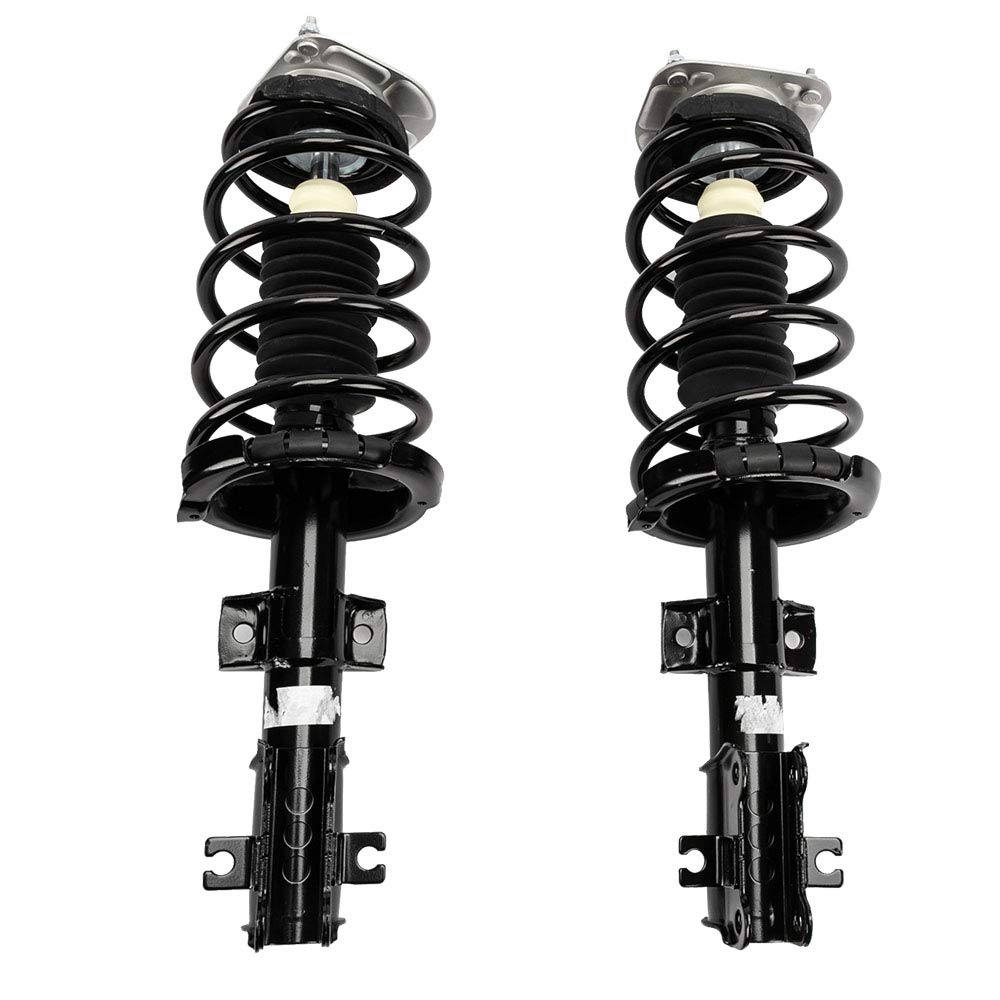 Front Pair Complete Struts Shocks Assembly with Coil Springs ...