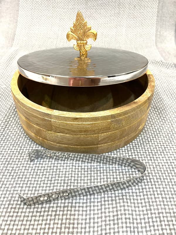 Buy Made for You Mango Wood Roti Box Chapati Hotpot Hotcase Box with ...