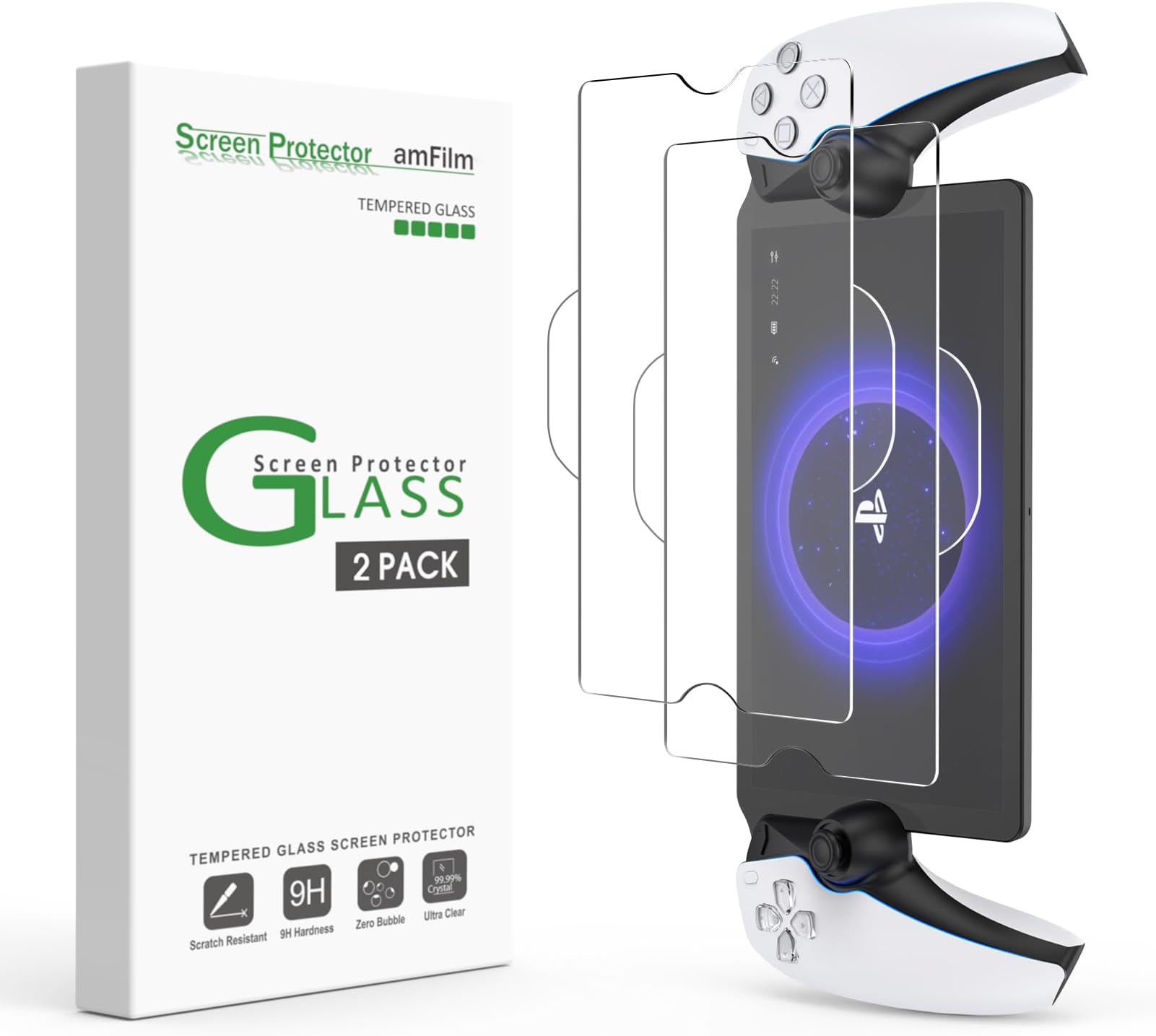 Amazon.com: magglass Tempered Glass for PlayStation Portal Screen ...