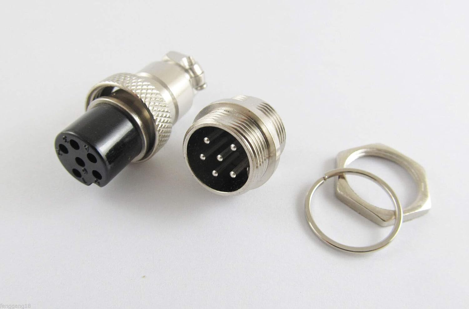 Amazon.com: Connector and Terminal 1pcs XLR 6 Pins 16mm Audio Cable ...