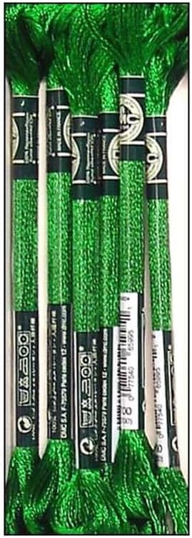 Amazon.com: DMC Satin Embroidery Floss #S700 Tropical Leaves (6 skeins ...