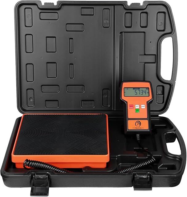 110lbs Electronic Digital Refrigerant Charging Weight Scale With ...