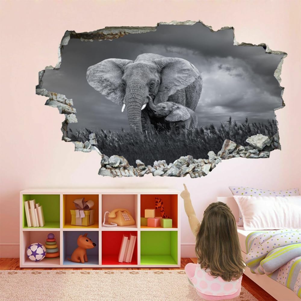 Wall Decals Elephant Elephant Wall Art Nursery
