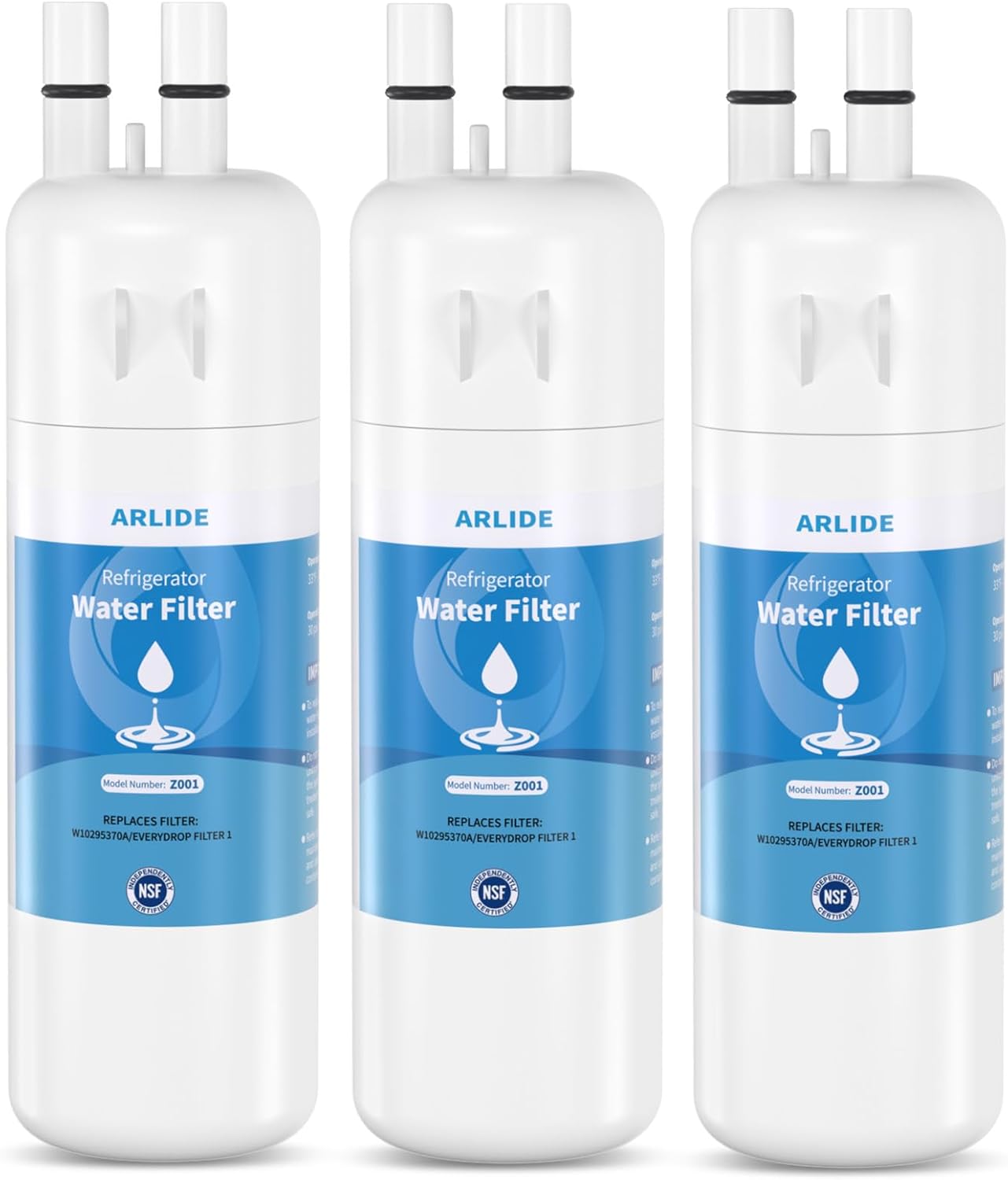 Amazon.com: Arlide Water Filter Replacement for W10295370A, EDR1RXD1 ...