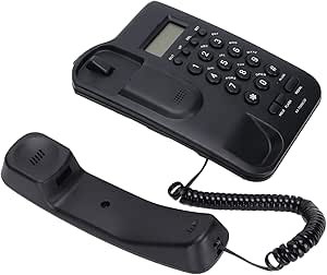 Landline Telephone,KX‑T5006CID Desktop/Wall-mounted,Caller ID/Semi Handsfree/Redial,Incoming ...