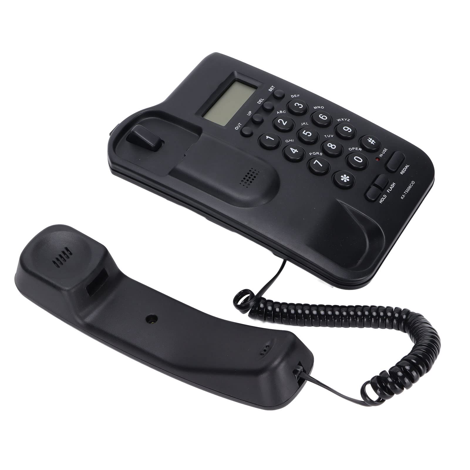 Landline Telephone,KX‑T5006CID Desktop/Wall-mounted,Caller ID/Semi ...