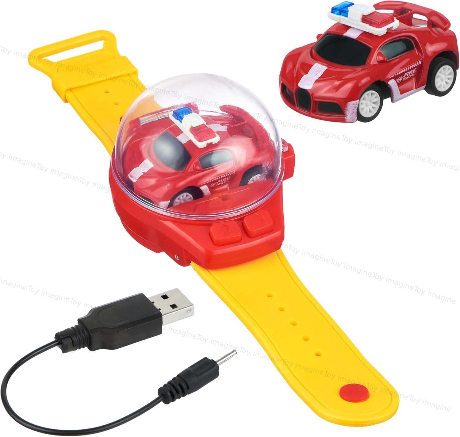 PRIME DEALS Mini Remote Control Car Watch Toys, Easy Control Safe 98 ...
