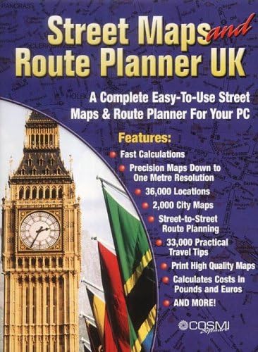 Street Maps and Route Planner UK : Amazon.co.uk: Software