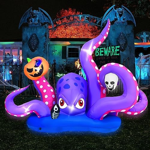Amazon.com: Spinosaurus 7.5 FT Halloween Inflatables Outdoor Decoration ...