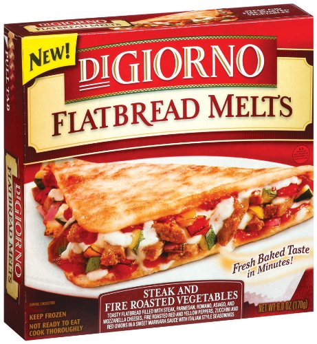 Amazon.com : DiGiorno Flatbread Melts, Steak & Fire-Roasted Vegetable ...