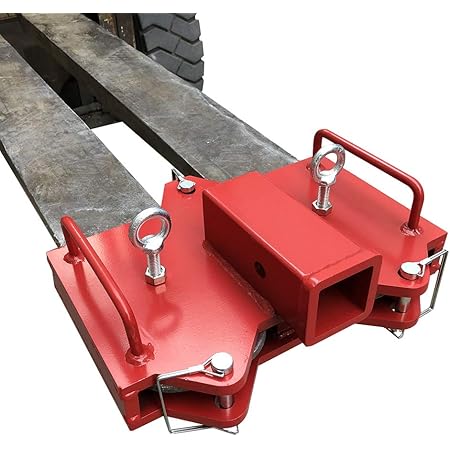 Amazon.com: Titan Forklift Hitch Receiver Pallet Forks Trailer Towing ...