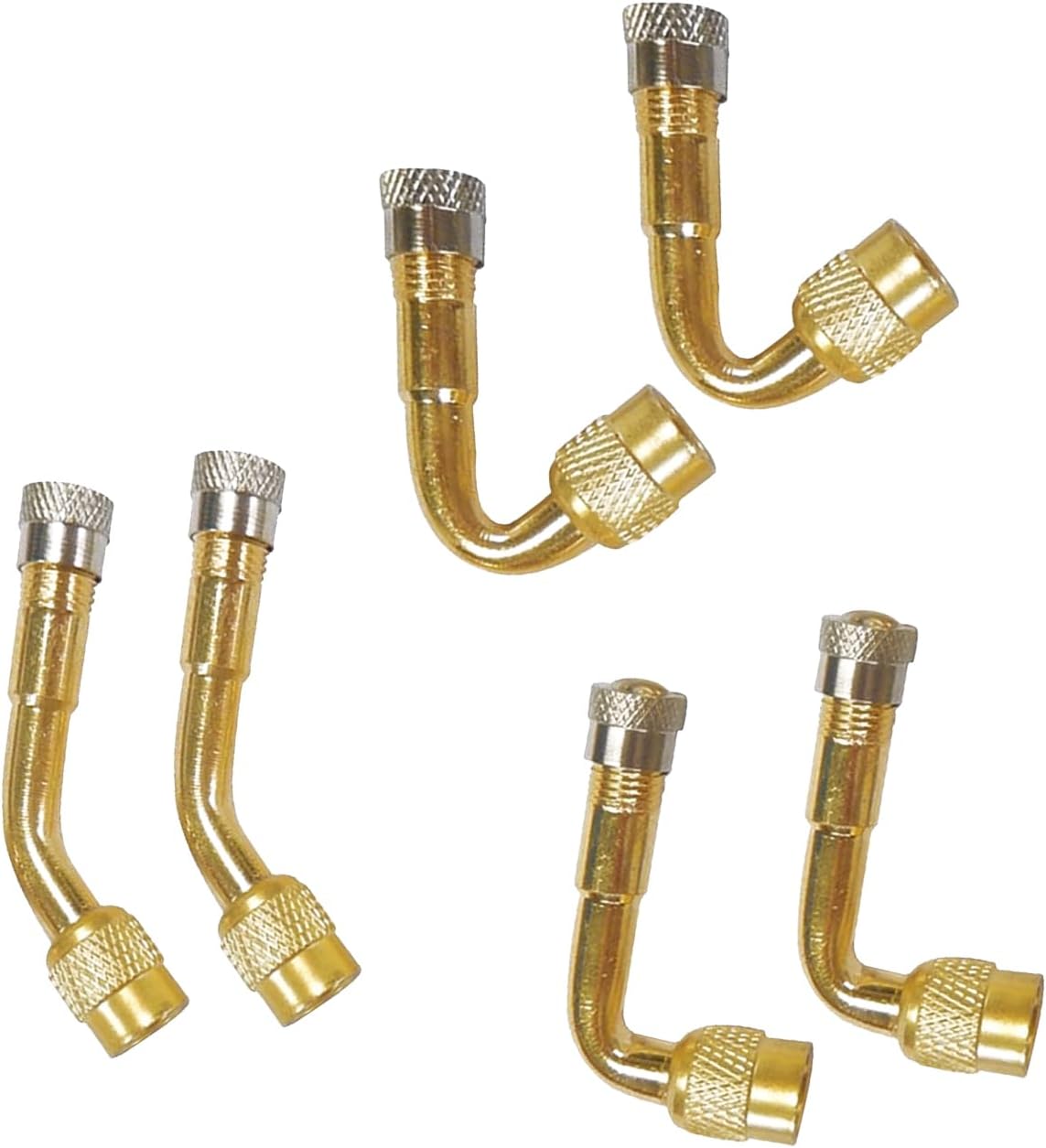 Amazon.com: YIENAKFUN Metal Valve Stem Extenders 45 Degree 90 Degree ...