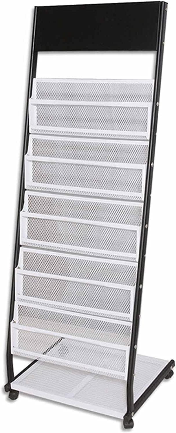 Amazon.com: HACSYP Magazine Rack Floor, 6 Tiers Floor-Standing Display ...