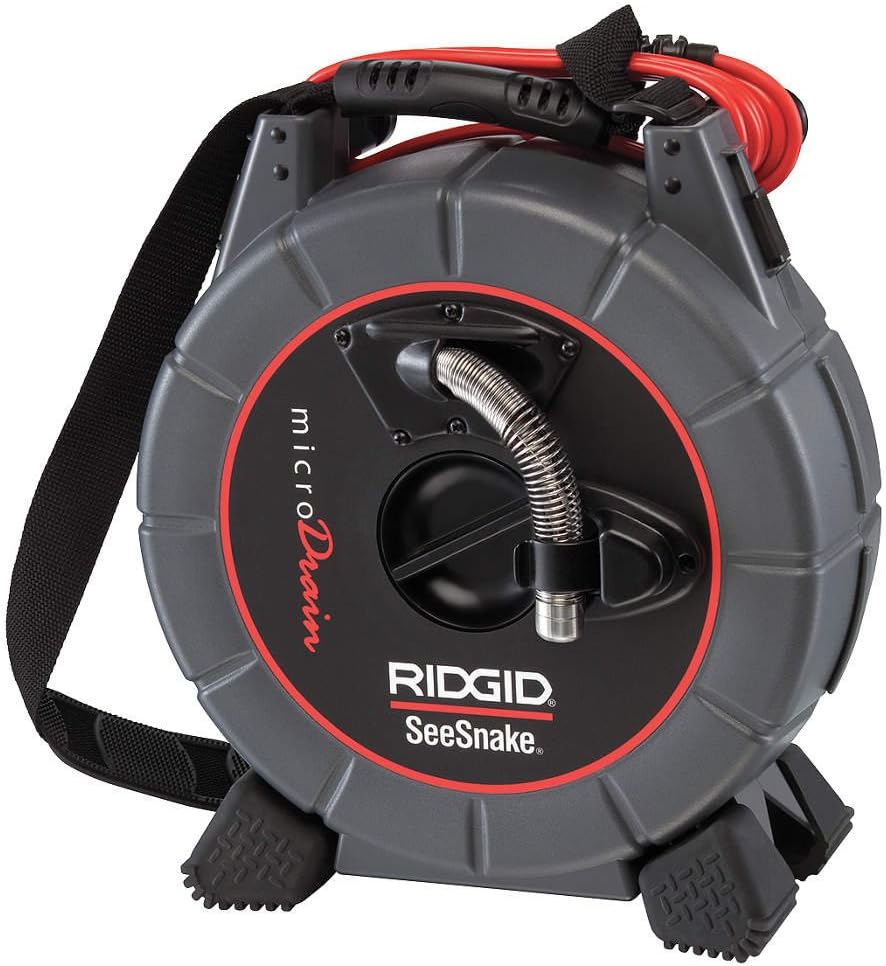 RIDGID 37473 SeeSnake MicroDrain D65S Reel Pipe Inspection Camera ...