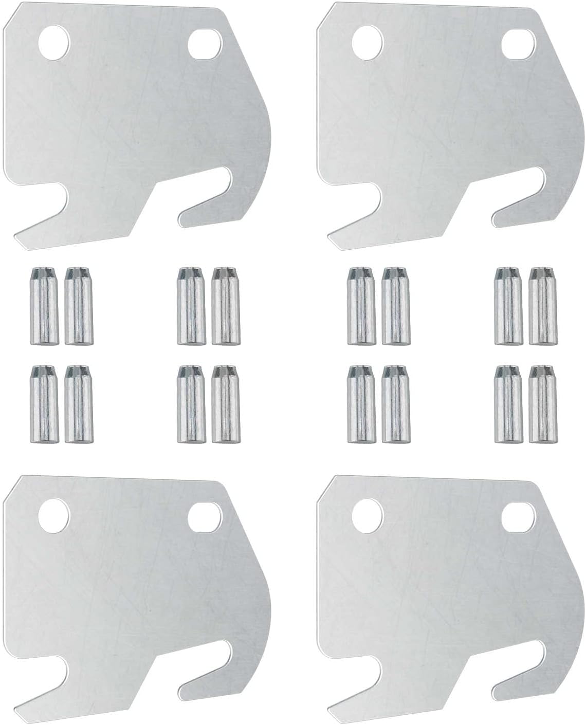 Amazon.com: LUSATA Wooden Bed to Catch Hook Plates Bed Rail Brackets ...