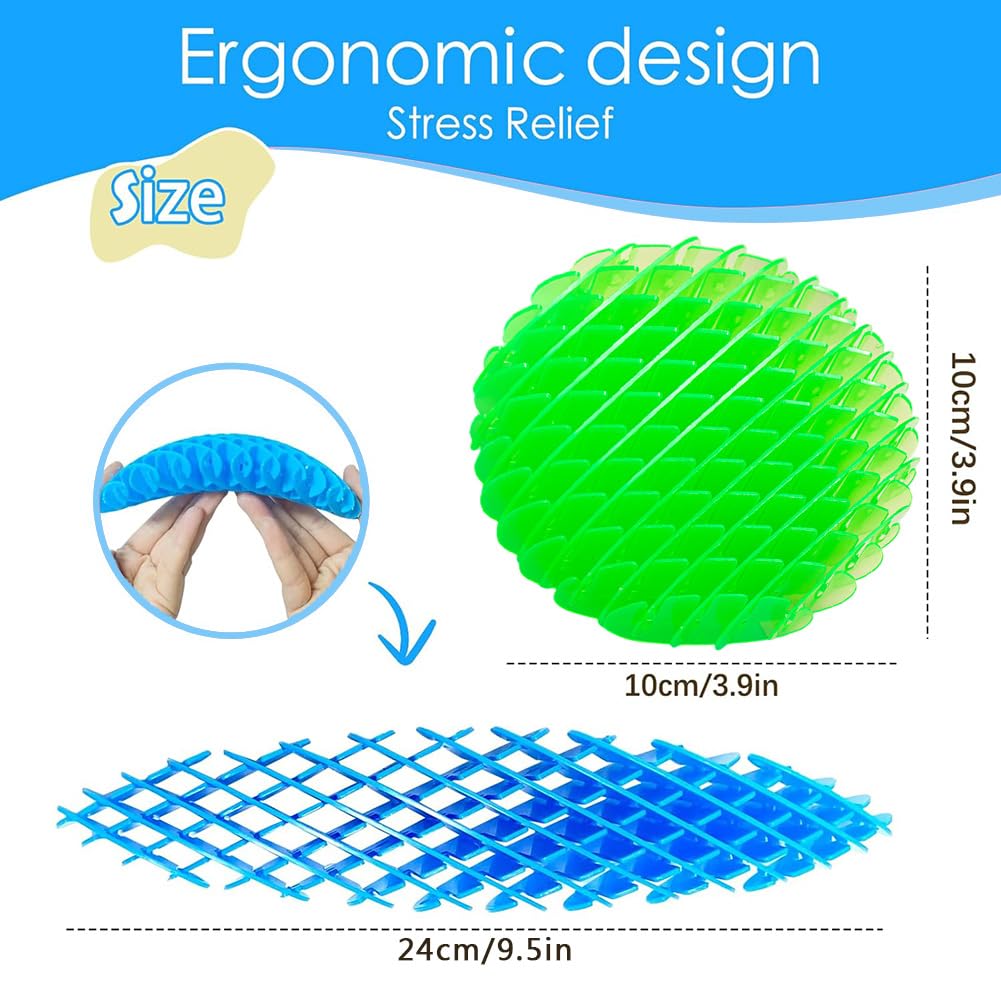 EARTNDP Big Worm Fidget Toy, Sensory Stress Relief, Animal Themed ...