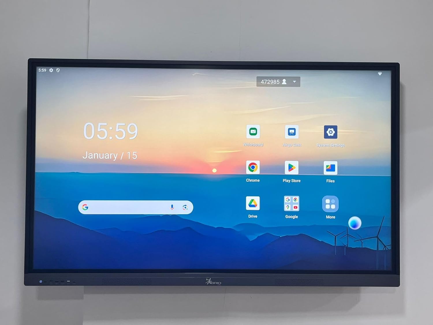 Brio Touch Intractive Flat Panel 65 inches - 4K UHD LED Touch Panel ...