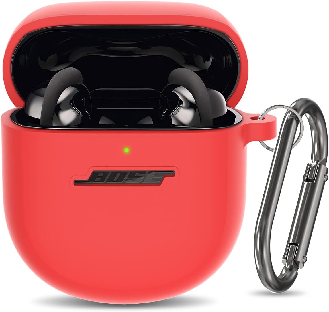Amazon.com: Silicone Case for Bose QuietComfort Earbuds II (2022 ...