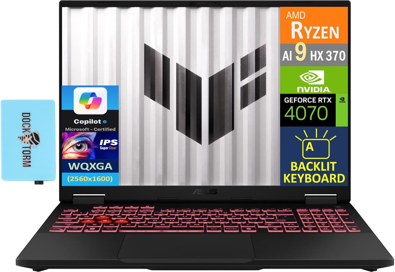 Amazon.com: ASUS TUF A16 Copilot+PC Gaming Laptop, 16" 165Hz IPS 2.5K ...