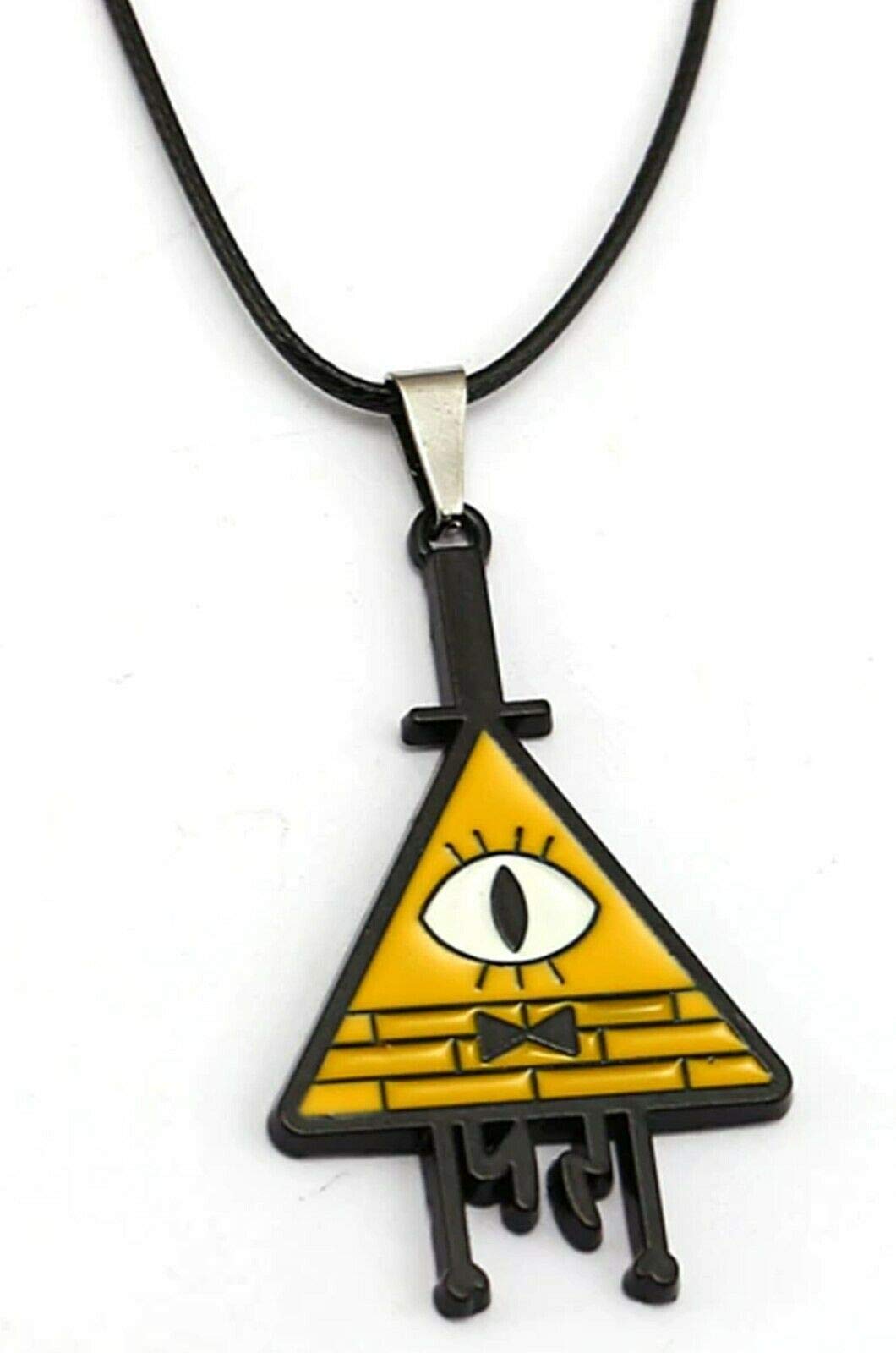 Amazon.com: EC Trading Gravity Falls Bill Cipher Metal Pendant Necklace ...