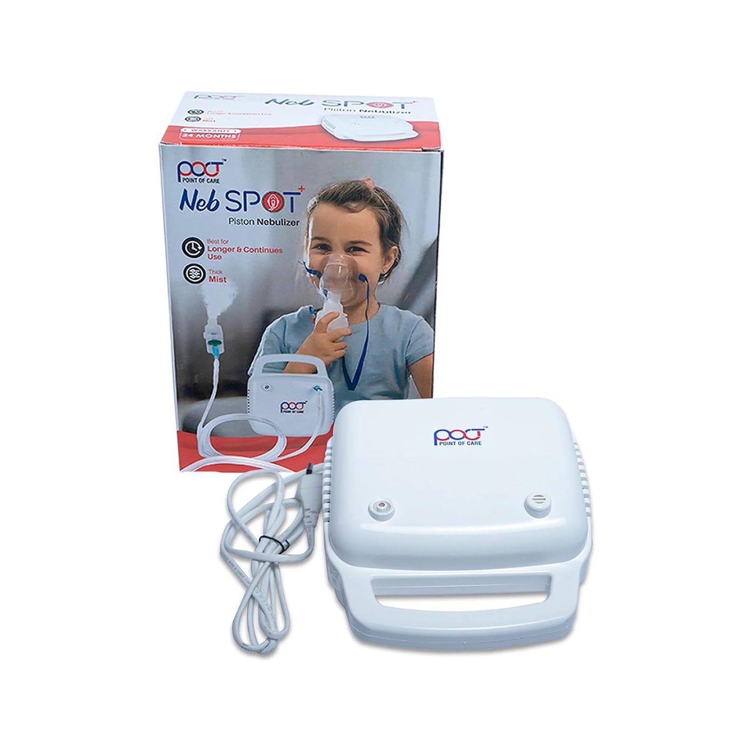 POCT Neb SPOT Piston Nebuliser | Light Weight Nebuliser | Quite ...
