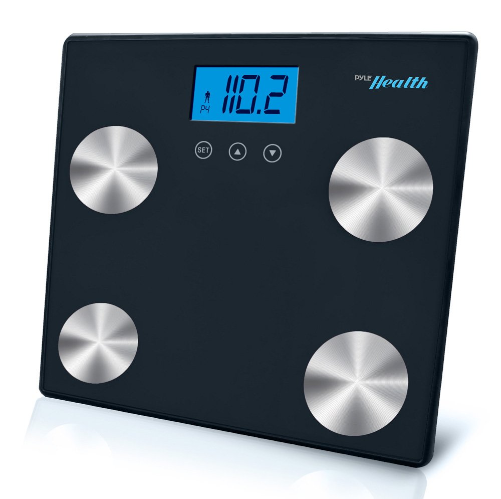 Pyle Health PHLSCBT4BK - Smart Digital Bathroom Scale - Calculates ...