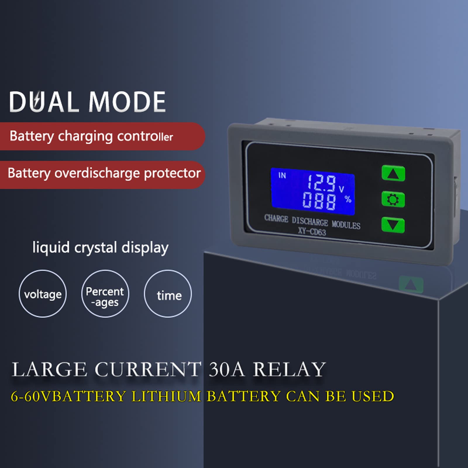 Snapklik.com : DC 6V-60V Low Voltage Protector Disconnect Switch Module