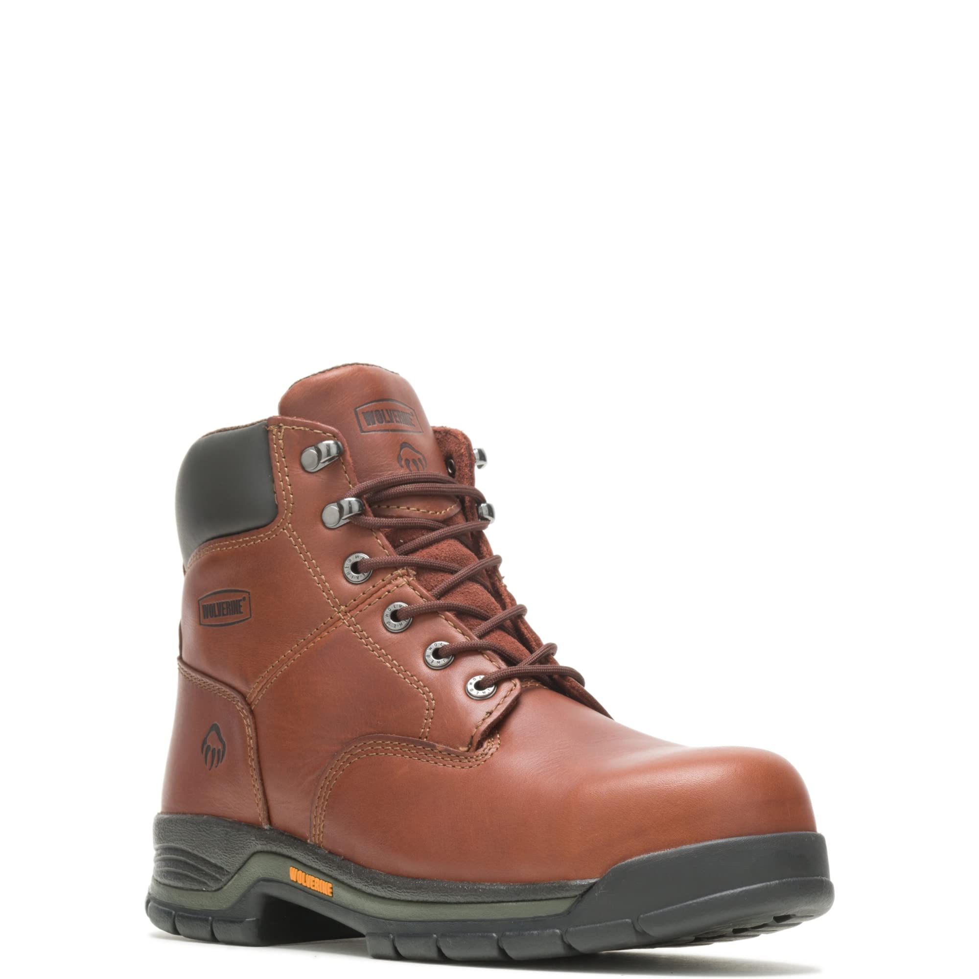 Snapklik.com : Harrison Lace-Up 6 Work Boot Men Brown