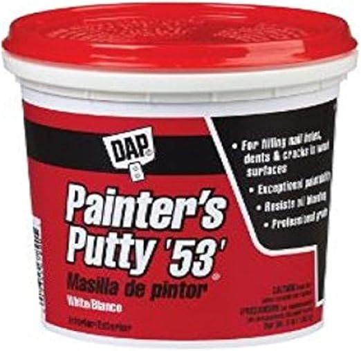 DAP 12242 Painters Putty Pt Raw Building Material, Pint, White - Wall ...