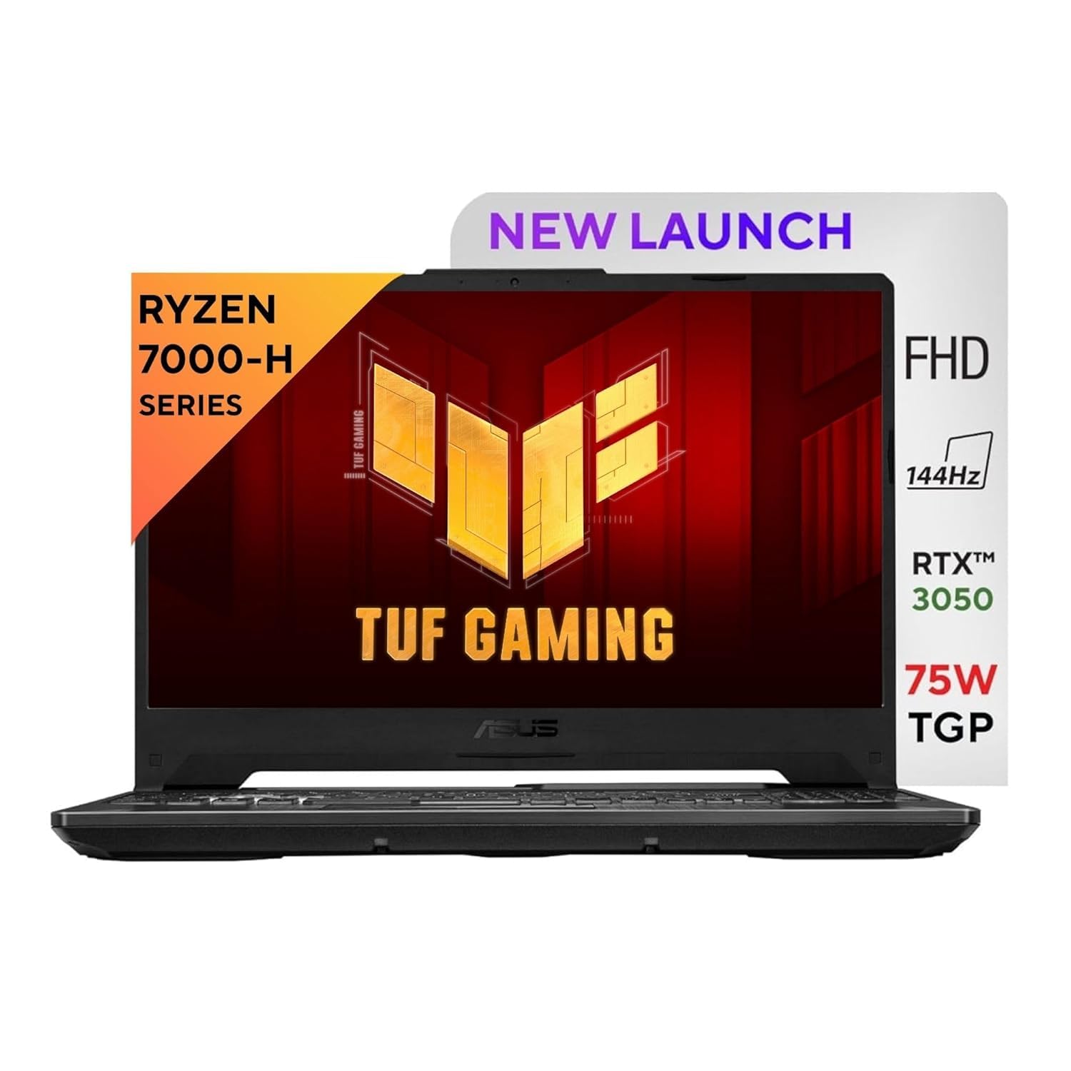 ASUS TUF Gaming A15, AMD Ryzen 7 7435HS, 15.6" FHD 16:9 144Hz 250 nits ...