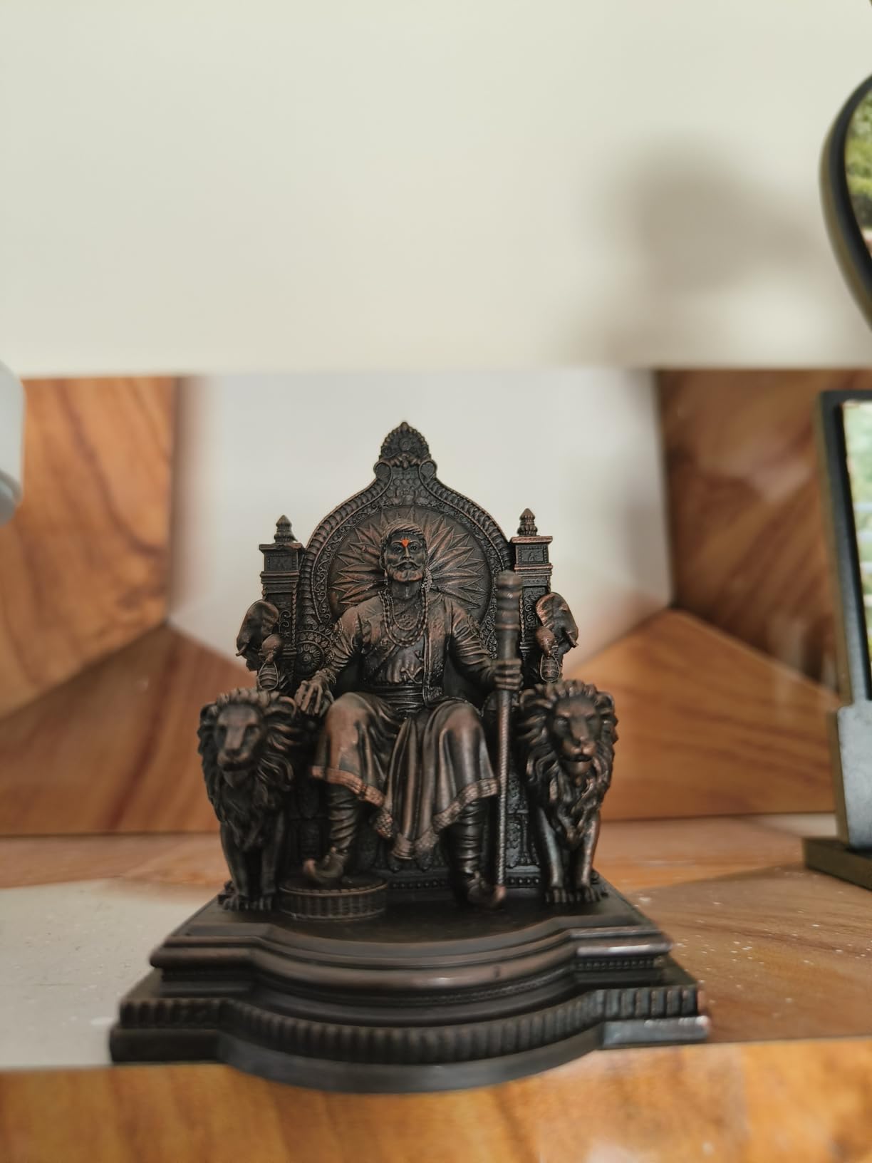 Buy VINAYAK Art Studio Polyurethane Shivaji Maharaj with Rajdand ...