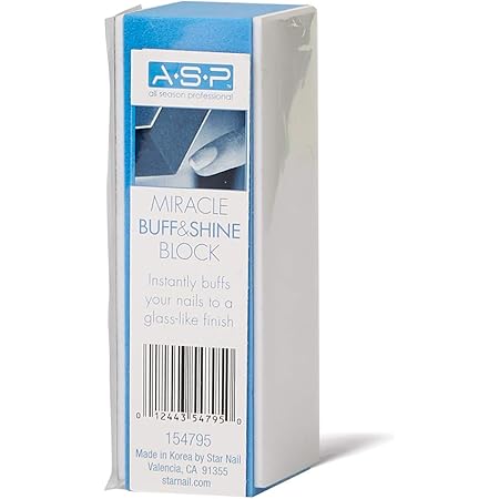 Amazon.com : ASP Miracle Buff & Shine Block : Nail Files And Buffers ...
