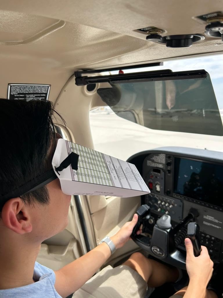 Snapklik.com : Crystal Pilot IFR Hood/View Limiting Device