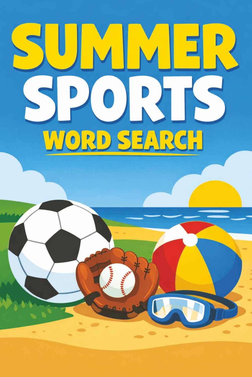 Summer Sports Word Search Puzzle Book: Summer Sports Word Search Puzzle ...