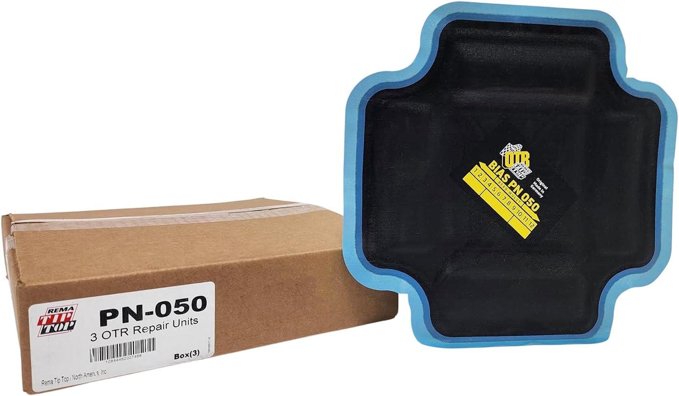 Amazon.com: Rema Tip Top Premium PN-050 Tire Patch, 3 Units of 240mm/9. ...