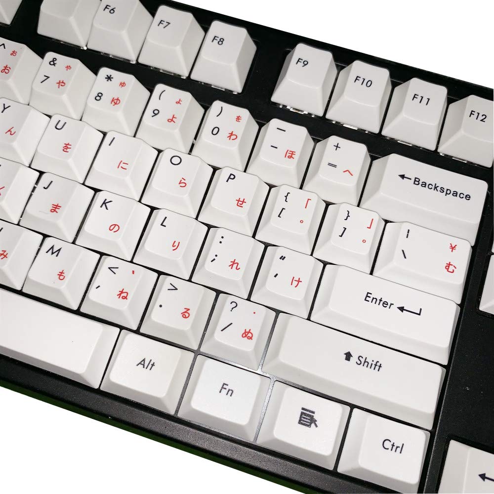 104 Keys Sakura Japanese Cherry Profile PBT Keycaps Top Printed Dye ...