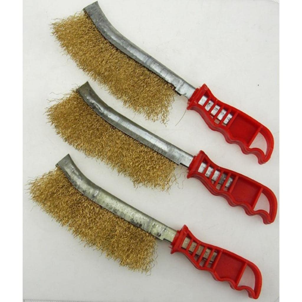 Heavy Duty Multi-Purpose Hand Wire Brush Rust Paint Metal Remover Craft ...