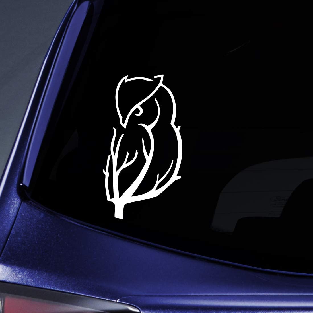 Amazon.com - Owl Window Truck Car Vinyl Bumper Sticker Decal 5'' x 4''