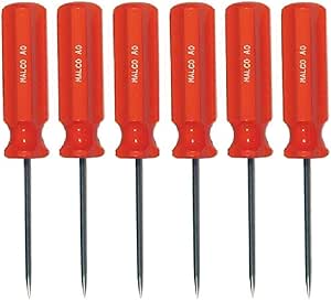 Amazon.com: Malco A0 1/8 in. Scratch Awl with Regular Grip, 6-Pack ...