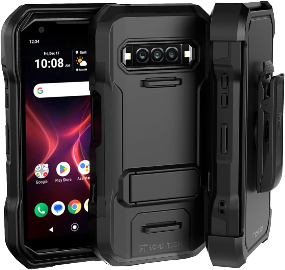 Amazon.com: Rome Tech Belt Clip Holster Phone Case with Strap for ...