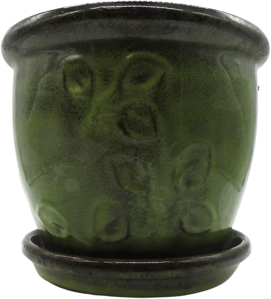 Amazon.com : Anything Anywhere Store Tulip Planter Large (Green ...