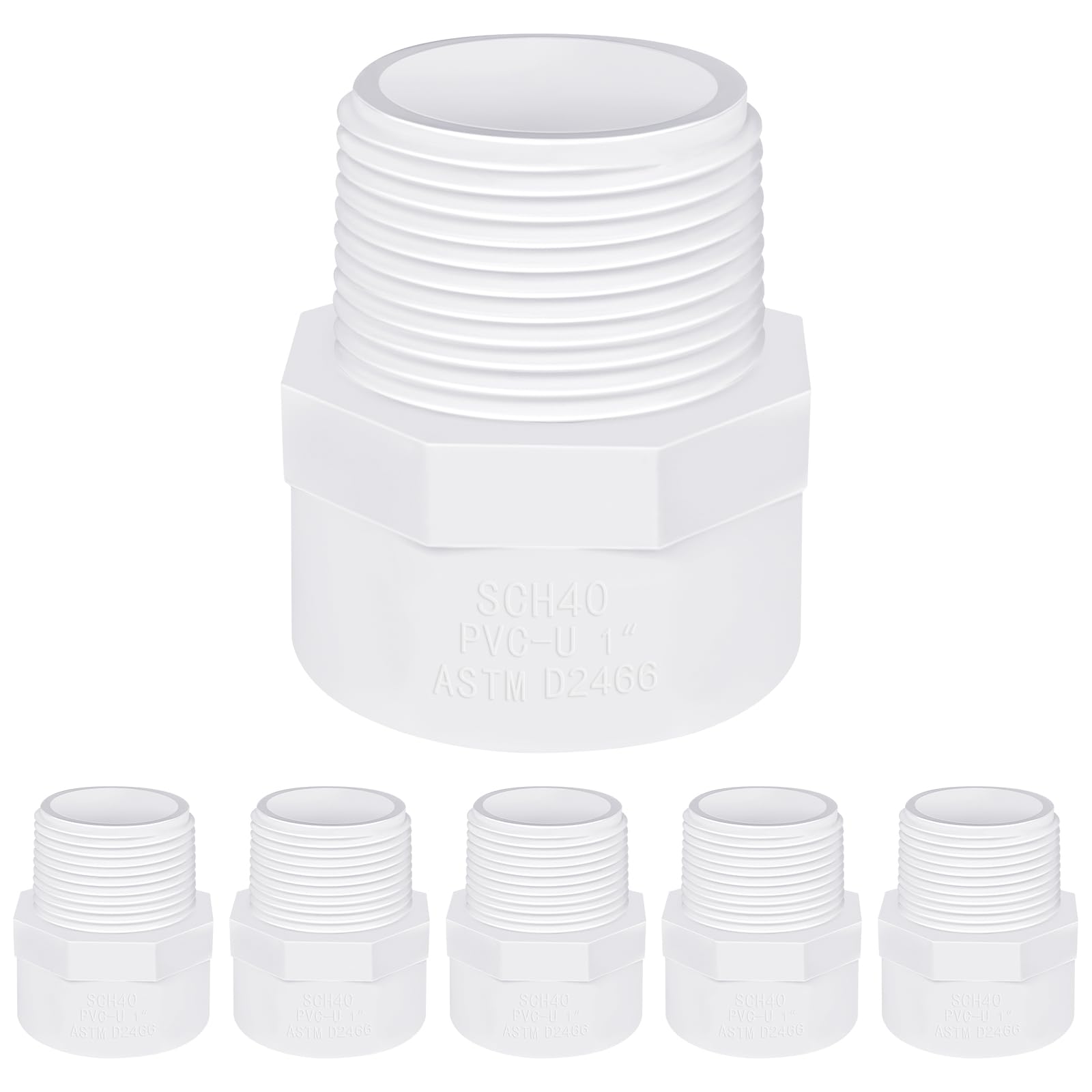 Snapklik.com : PVC Male Adapter 1 Inch