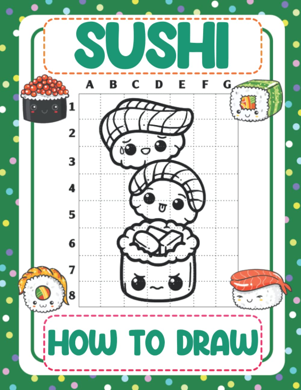 How To Draw Sushi: Learn to Draw Characters Step by Step With Tutorials ...