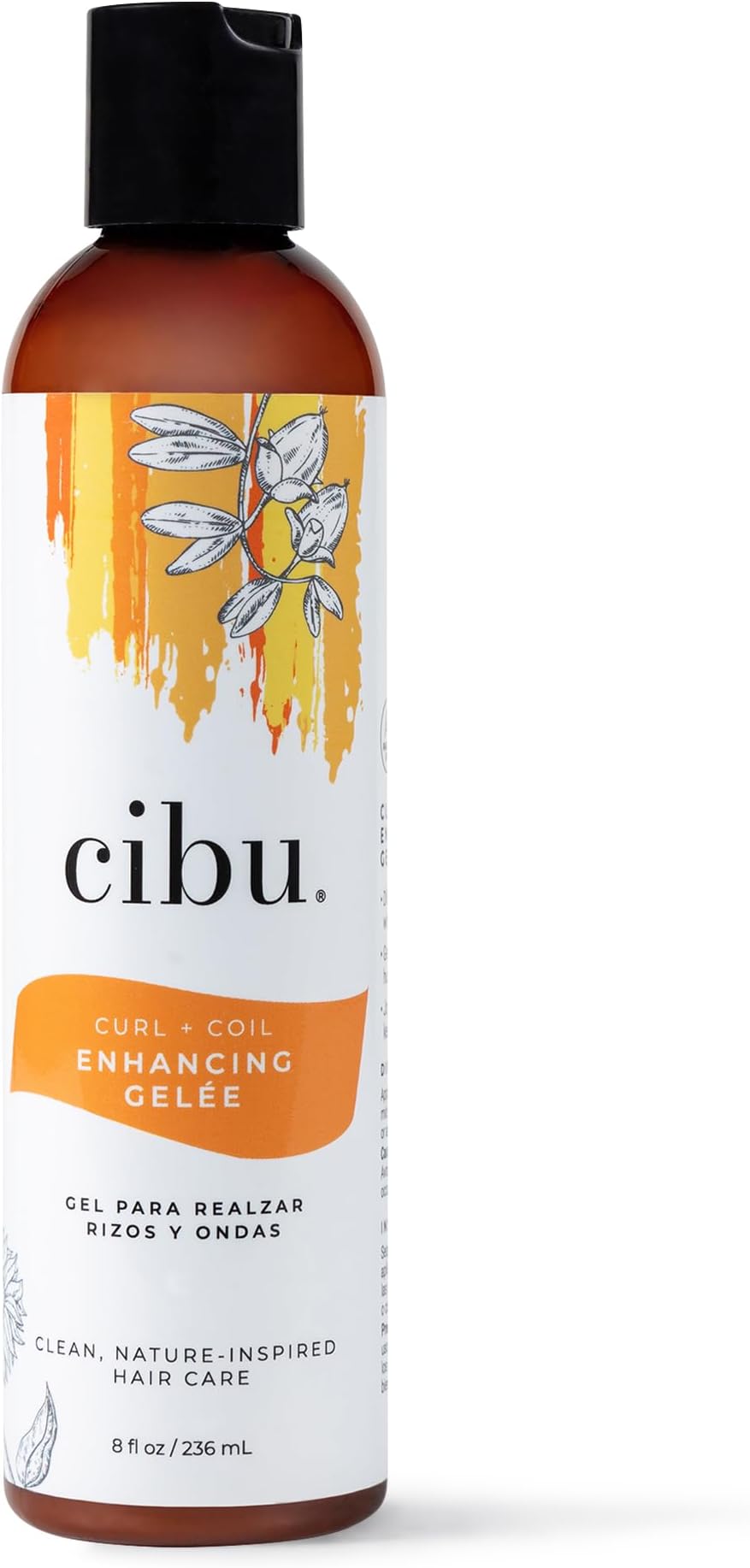 Amazon.com: CIBU Curl + Coil Enhancing Gelée | Curl Defining Gel with ...