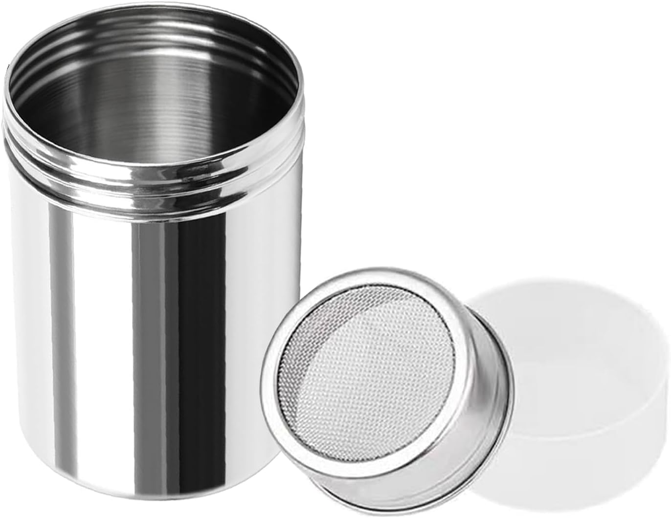 Amazon.com: Xthuge 1pcs Powder Sugar Shaker Duster, Stainless Steel ...