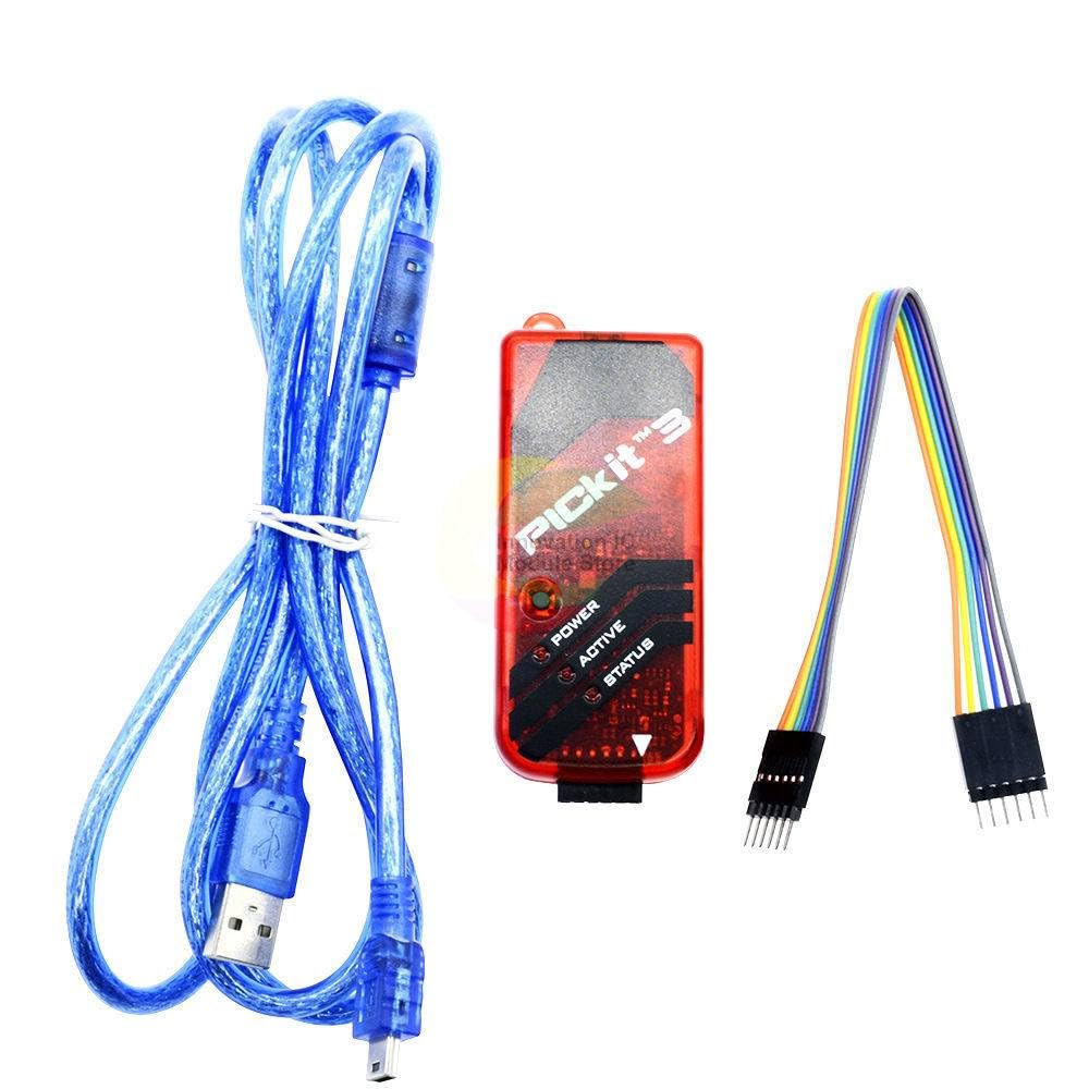 Buy PICkit3 Electronic Chips Emulator MPLAB PICkit 3 PIC Microcontroller Chip in-Circuit ...