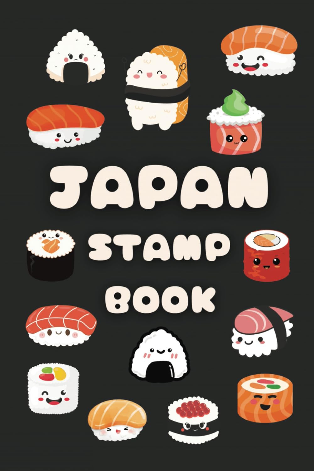 Japan Stamp Book: Sushi Themed Eki Station and Travel Collection ...