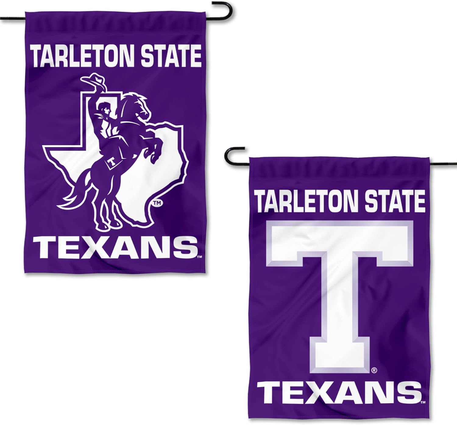 Amazon.com : College Flags & Banners Co. Tarleton State Texans Dual ...
